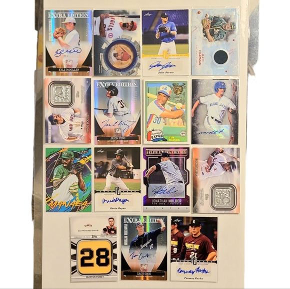 MLB | Other | Lot Of 5 Different Mlb Autographedserial Numberedjersey ...